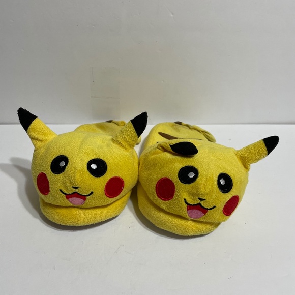 Tomi | Shoes | Tomi Pikachu House Slippers M Pokemon Cartoon Yellow ...